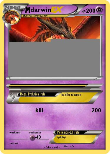 Pokémon darwin 455 455 - kill - My Pokemon Card