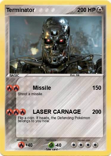 Pokémon Terminator 892 892 - Missile - My Pokemon Card