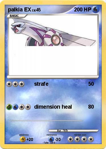 Pokémon palkia EX 144 144 - strafe - My Pokemon Card