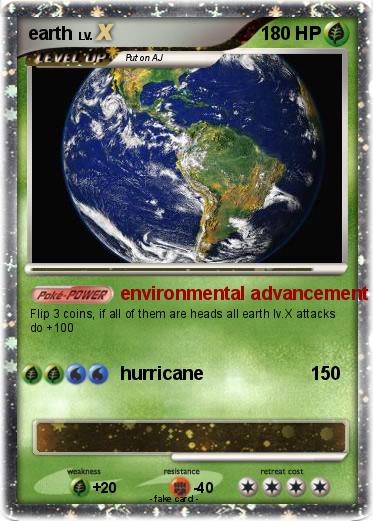 Pokémon earth 607 607 - environmental advancement - My Pokemon Card