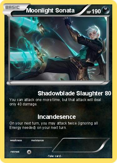 Pokémon Moonlight Sonata - Shadowblade Slaughter 80 - My Pokemon Card