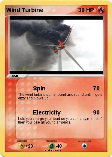 Pokémon Wind Turbine 2 2 - Spin - My Pokemon Card