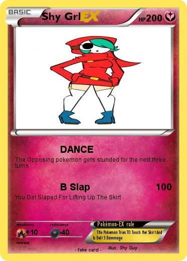 Pokémon Shy Grl - DANCE - My Pokemon Card
