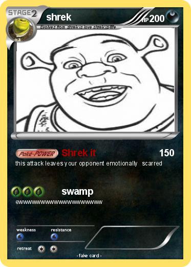 Pokémon shrek 706 706 - Shrek it - My Pokemon Card