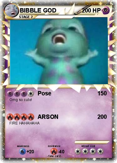 Pokémon BIBBLE GOD - Pose - My Pokemon Card
