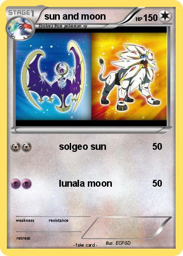 Pokémon sun and moon 15 15 - solgeo sun - My Pokemon Card