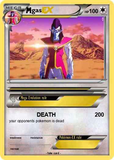 Pokémon gas 194 194 - DEATH - My Pokemon Card