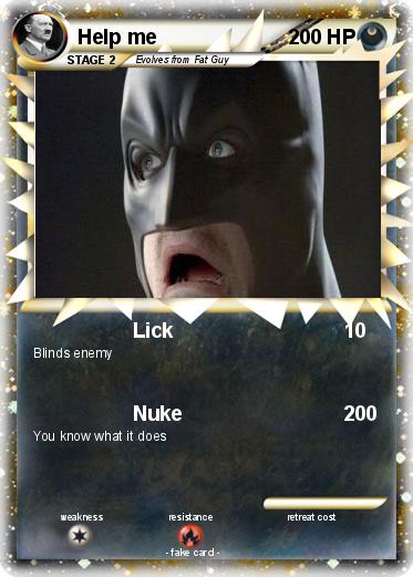 Pokémon Help me 35 35 - Lick - My Pokemon Card