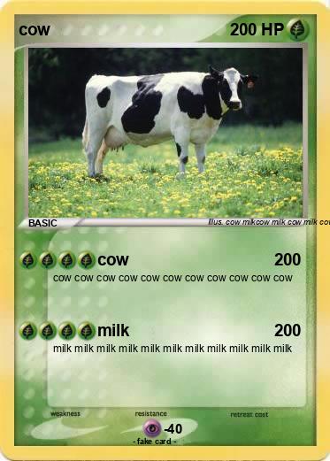 Pokémon cow 752 752 - cow - My Pokemon Card