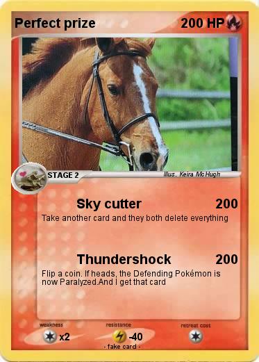 Pokémon Perfect prize - Sky cutter - My Pokemon Card