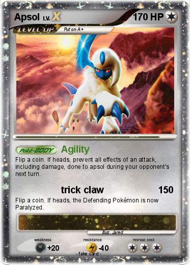 Pokémon Apsol 8 8 - Agility - My Pokemon Card
