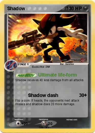 Pokémon Shadow 4604 4604 - Ultimate life-form - My Pokemon Card