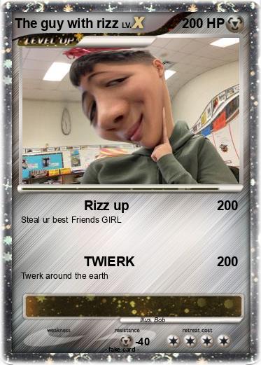 Pokémon The guy with rizz - Rizz up - My Pokemon Card