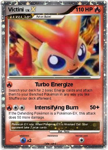 Pokémon Victini 2658 2658 - Turbo Energize - My Pokemon Card