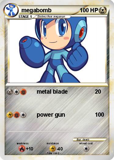 Pokémon megabomb - metal blade - My Pokemon Card