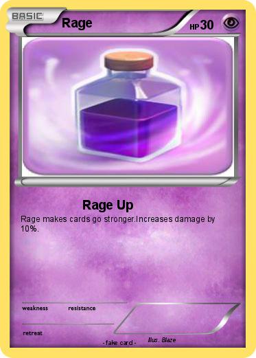 Pokémon Rage 476 476 - Rage Up - My Pokemon Card