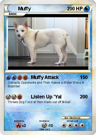 Pokémon Muffy 5 5 - Muffy Attack - My Pokemon Card