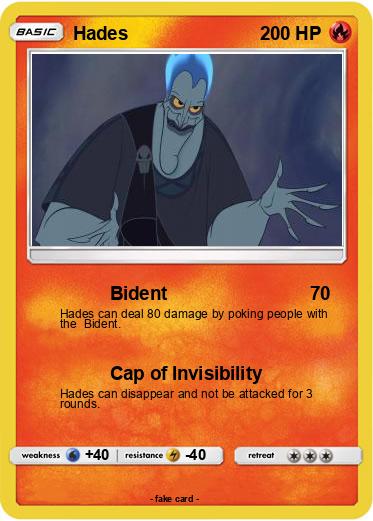 Pokémon Hades 1060 1060 - Bident - My Pokemon Card