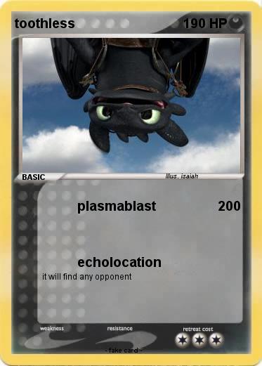 Pokémon toothless 717 717 - plasmablast - My Pokemon Card