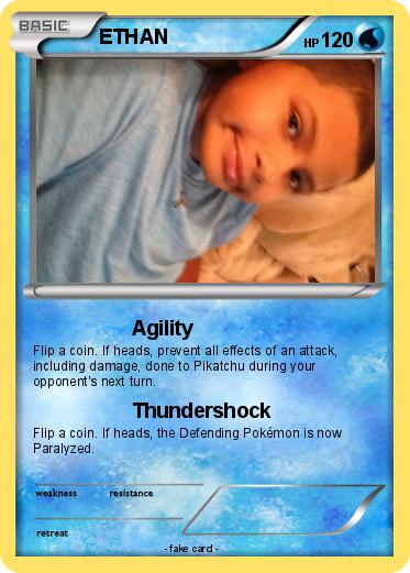 Pokémon ETHAN 848 848 - Agility - My Pokemon Card