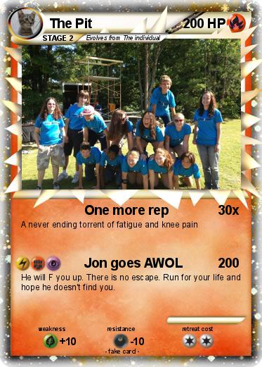 Pokémon The Pit 3 3 - One more rep - My Pokemon Card