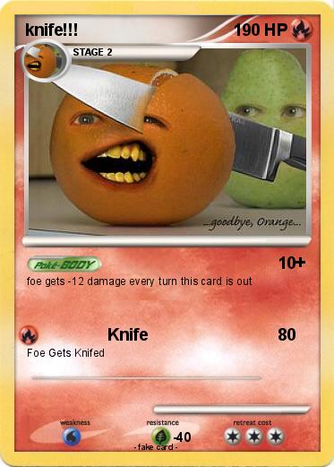 Pokémon knife 56 56 - Knife - My Pokemon Card
