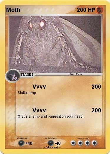 Pokémon Moth 51 51 - Vvvv - My Pokemon Card