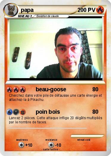 Pokémon papa 232 232 - beau-goose - Ma carte Pokémon