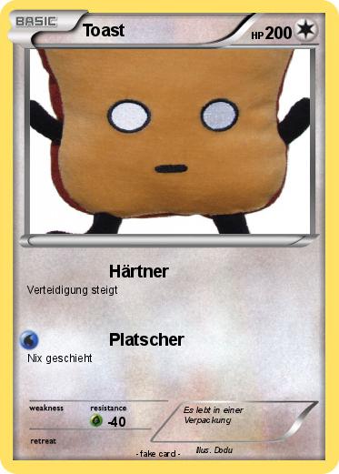 Pokémon Toast 100 100 - Härtner - My Pokemon Card