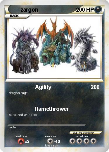 Pokémon zargon - Agility - My Pokemon Card