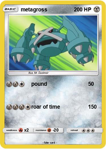 Pokémon metagross 680 680 - pound - My Pokemon Card