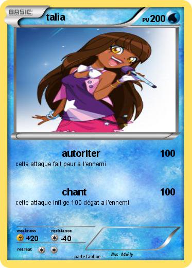 Pokémon talia 22 22 - autoriter - Ma carte Pokémon