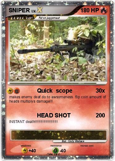 Pokémon SNIPER 924 924 - Quick scope - My Pokemon Card