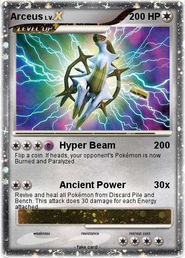 Pokémon Arceus 11085 11085 - Hyper Beam - My Pokemon Card