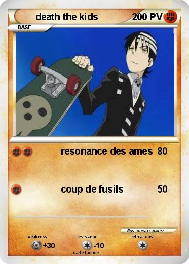 Pokémon death the kids - resonance des ames - Ma carte Pokémon