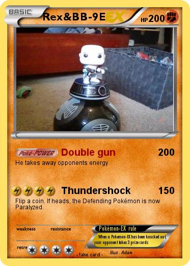 Pokémon Rex BB 9E - Double gun - My Pokemon Card
