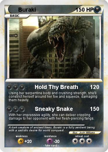 Pokémon Buraki - Hold Thy Breath - My Pokemon Card