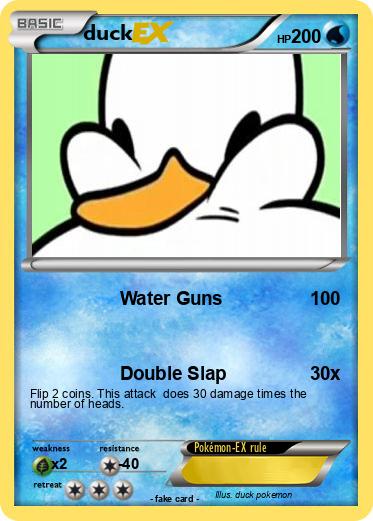 Pokémon duck 614 614 - Water Guns - My Pokemon Card
