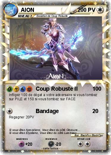 Pokémon AION 5 5 - Coup Robuste II - Ma carte Pokémon