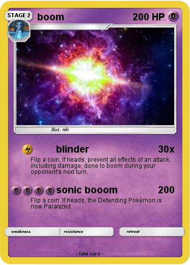 Pokémon boom 506 506 - blinder - My Pokemon Card