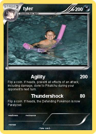Pokémon tyler 708 708 - Agility - My Pokemon Card