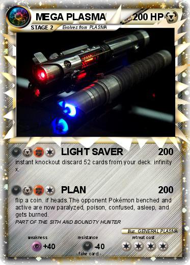 Pokémon MEGA PLASMA 1 1 - LIGHT SAVER - My Pokemon Card
