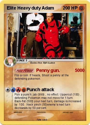 Pokémon Elite Heavy duty Adam - Penny gun. 5000 - My Pokemon Card