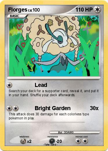 Pokémon Florges 9 9 - Lead - My Pokemon Card