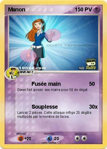 Pokémon Manon 56 56 - Fusée main - Ma carte Pokémon