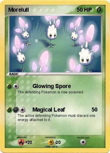 Pokémon Morelull 1 1 - Glowing Spore - My Pokemon Card