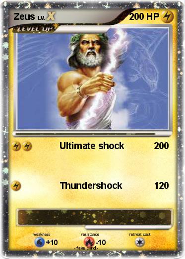 Pokémon Zeus 1411 1411 - Ultimate shock - My Pokemon Card