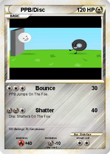 Pokémon PPB Disc - Bounce - My Pokemon Card