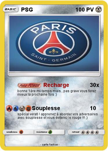 Pokémon PSG 253 253 - Recharge - Ma carte Pokémon