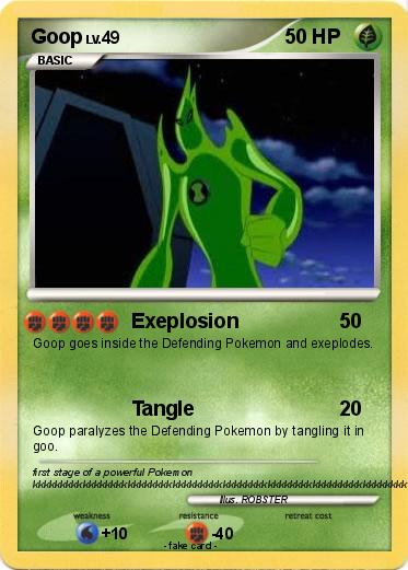 Pokémon Goop 28 28 - Exeplosion - My Pokemon Card